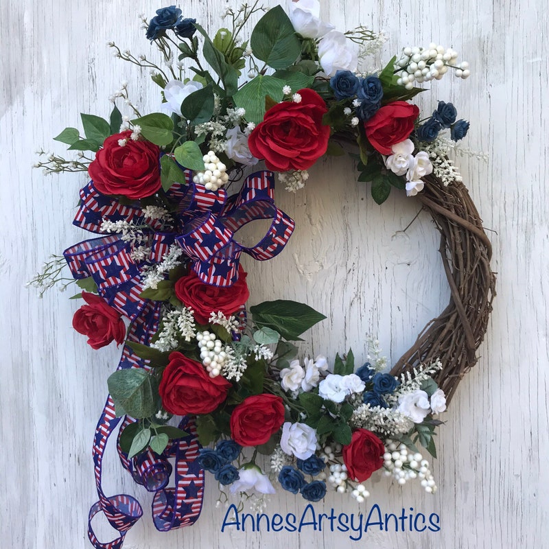 Americana Wreath - Etsy