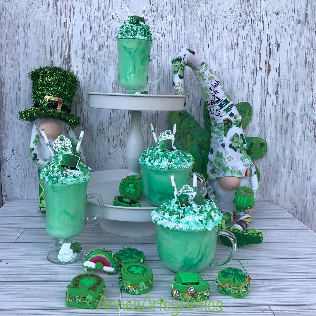 Irish Coffee Fake, Irish Coffee Prop, Irish Coffee for Tiered Tray ...