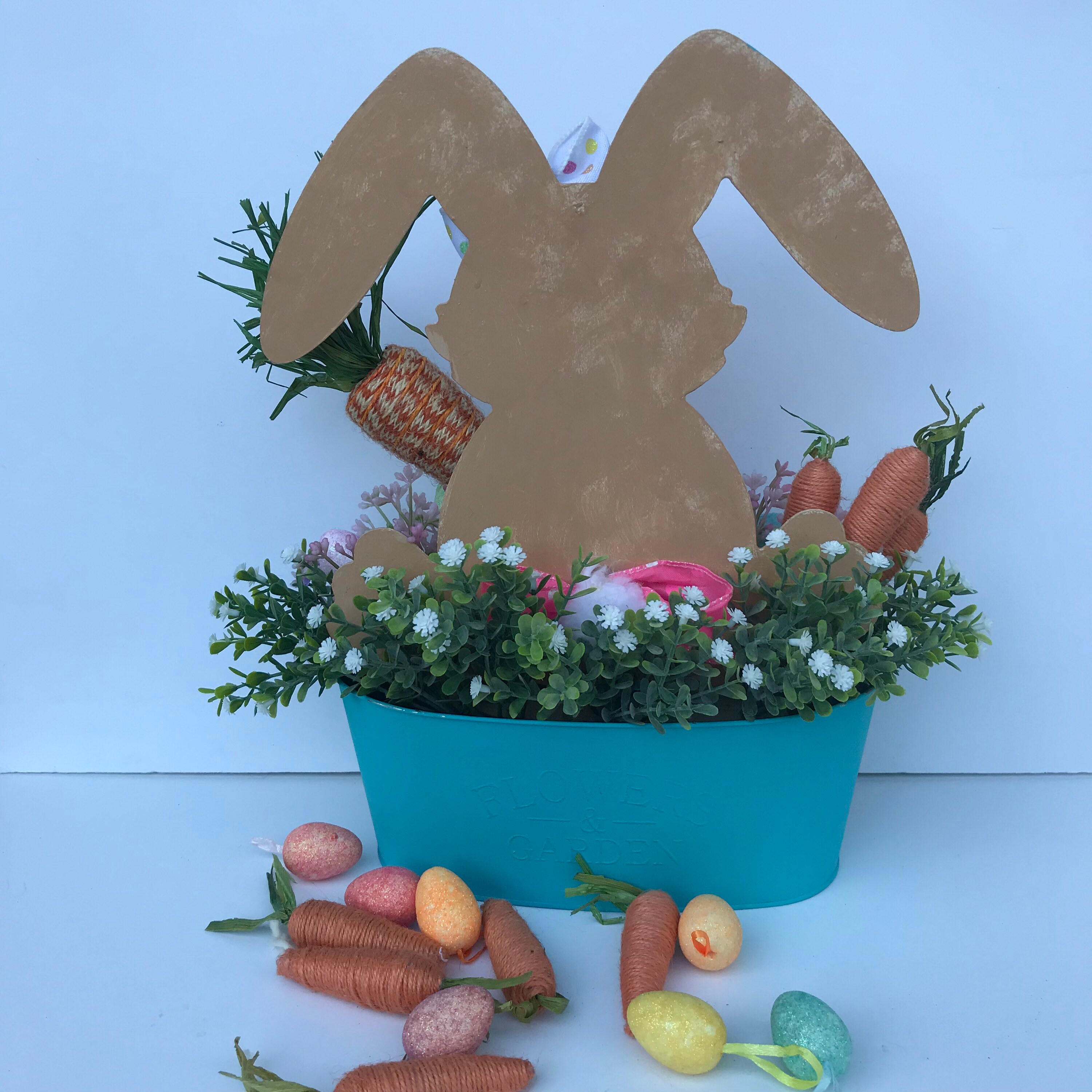 Bunny Planter-Easter Decor-Easter Bunny Planter-Easter | Etsy