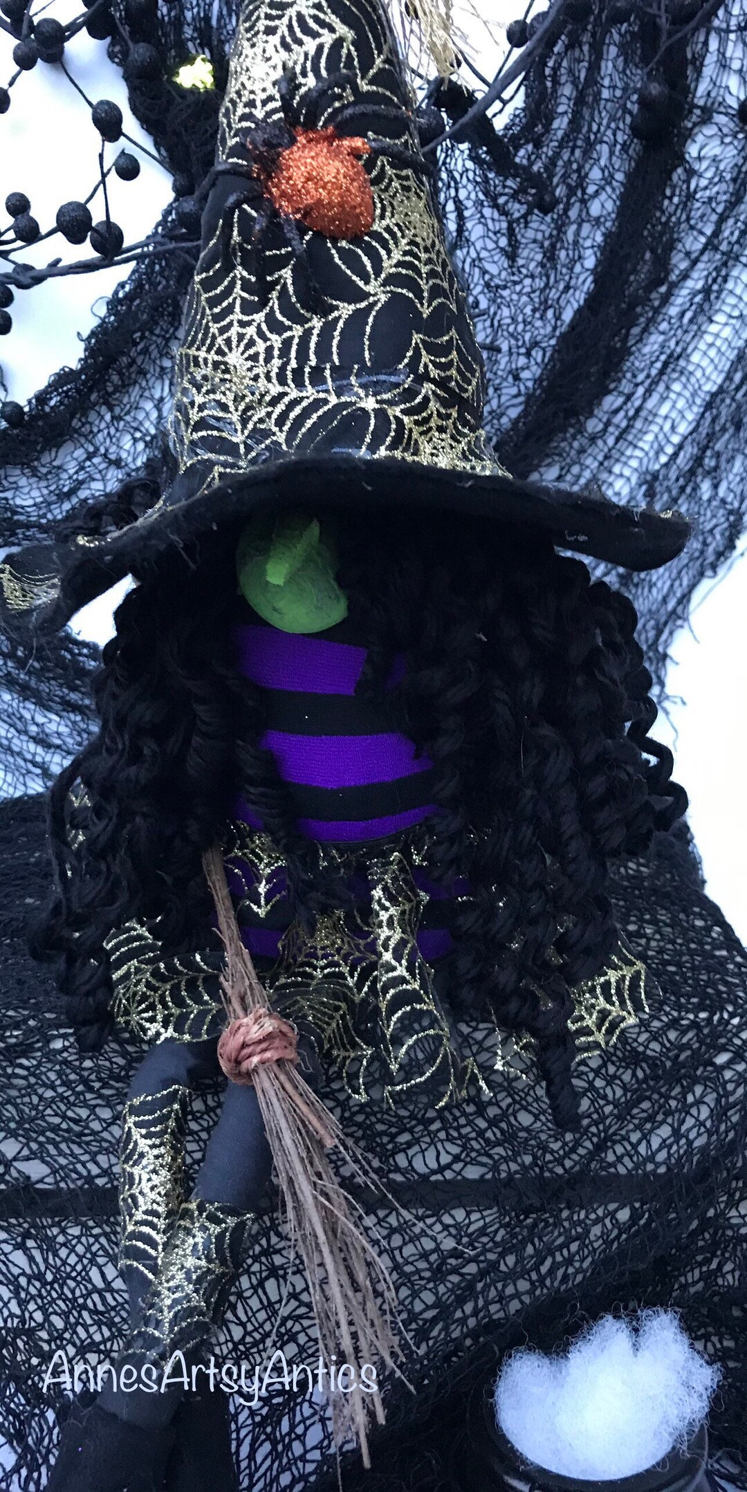 Gnome-witch Gnome-halloween Gnome-halloween Decor-halloween Witch ...
