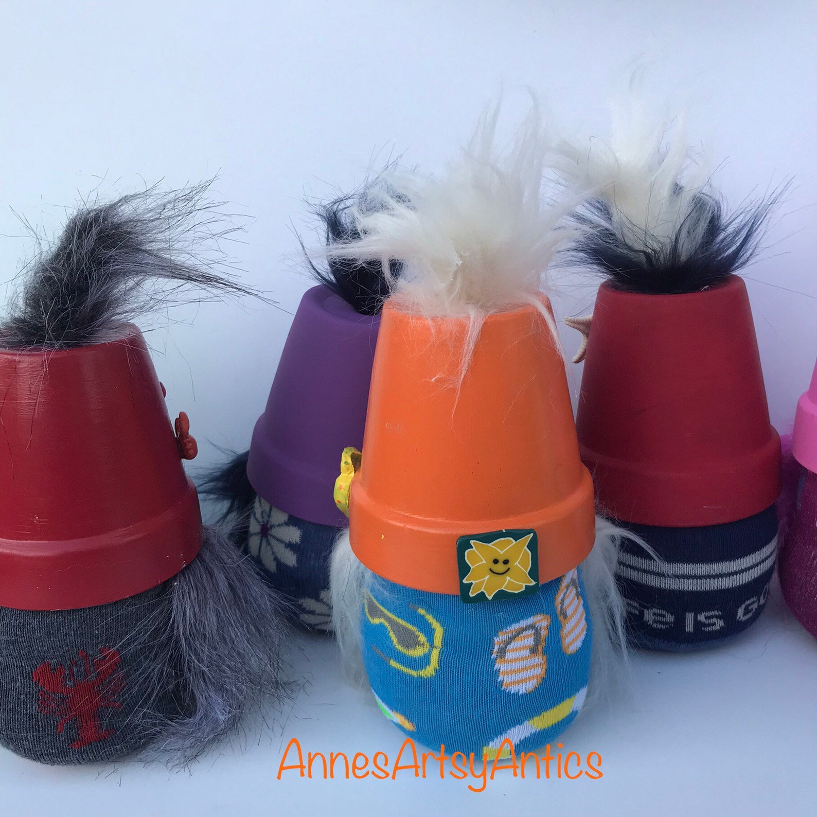 Pothead Gnome-claypot Gnome-gnome for Tiered Tray-tiered Tray - Etsy