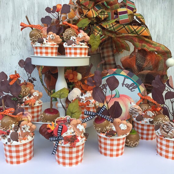 Fall Fake Bake-fall Mini Fake Cake-fall Fake Cupcake-fake - Etsy
