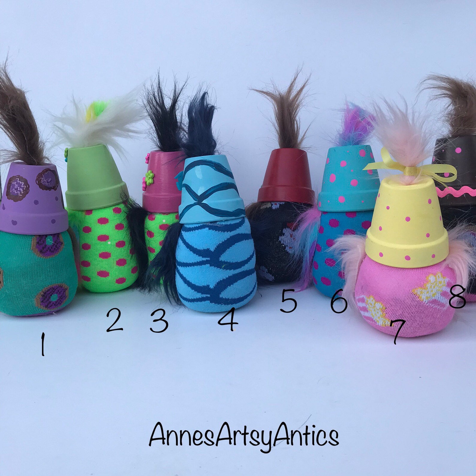 Pot Head Gnome-clay Pot Gnome-flower Pot Gnome-gnome - Etsy