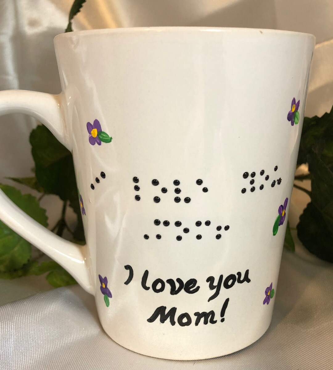Braille Gifts for Blind and Visually Impaired, Raised Dot Braille Hand ...