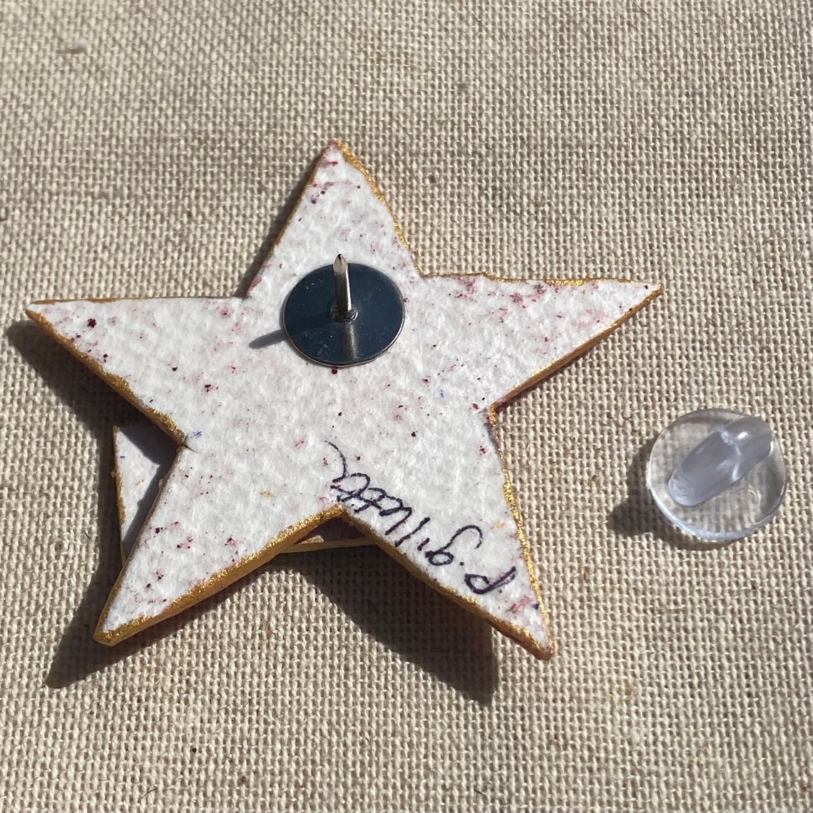 RED Star Pin, Brooch, Remember Everyone Deployed, on Fridays We Wear ...