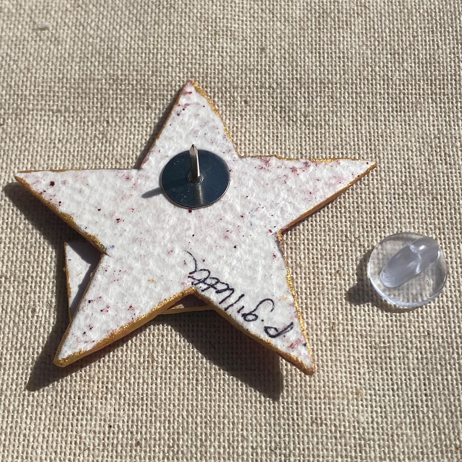 RED Star Pin, Brooch, Remember Everyone Deployed, on Fridays We Wear ...