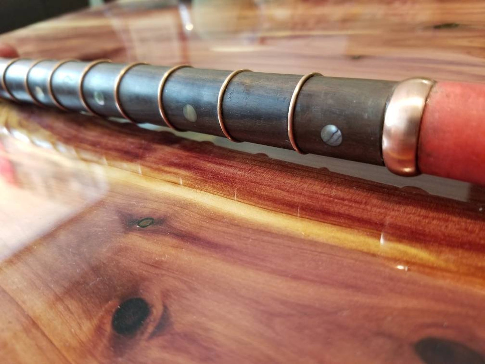 Handmade Guitar-styled Cane/walking Stick-sunburst Birdseye Maple ...