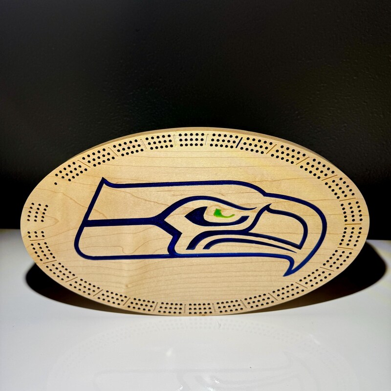 Football Cribbage Board - Etsy