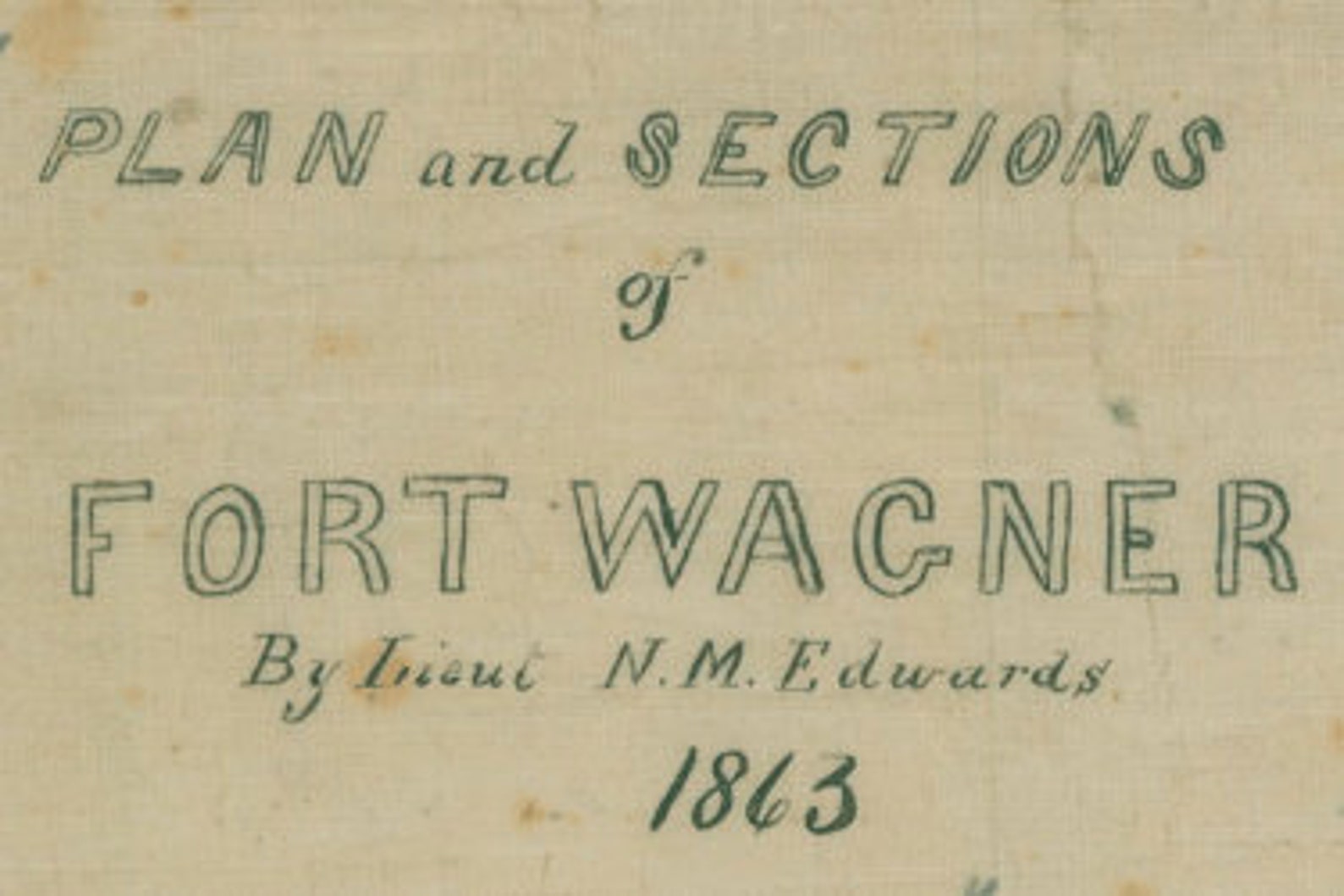 Fort Wagner Civil War Battle Map - Etsy