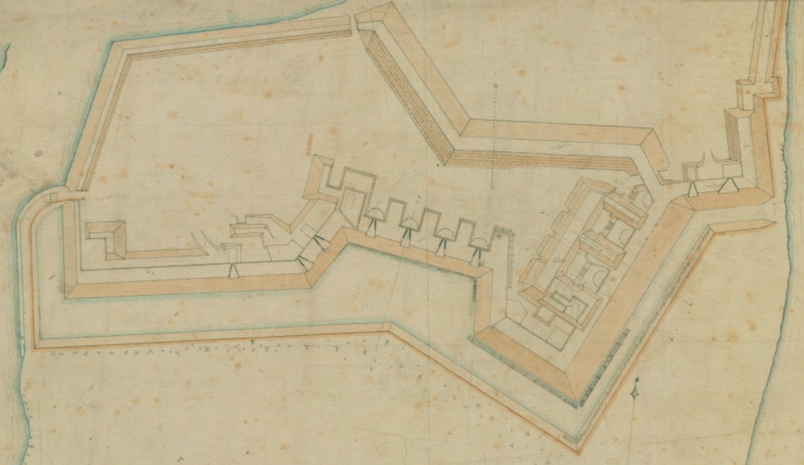 Fort Wagner Civil War Battle Map - Etsy