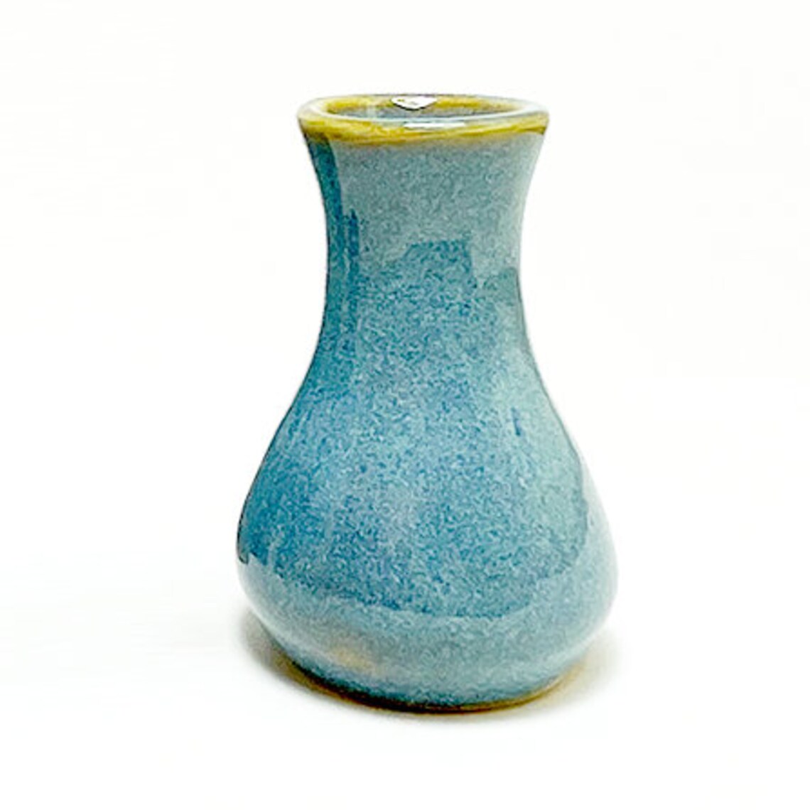 Big Sur Slate Blue Bud Vases Ceramic Mini Bottles for Flower Cuttings ...