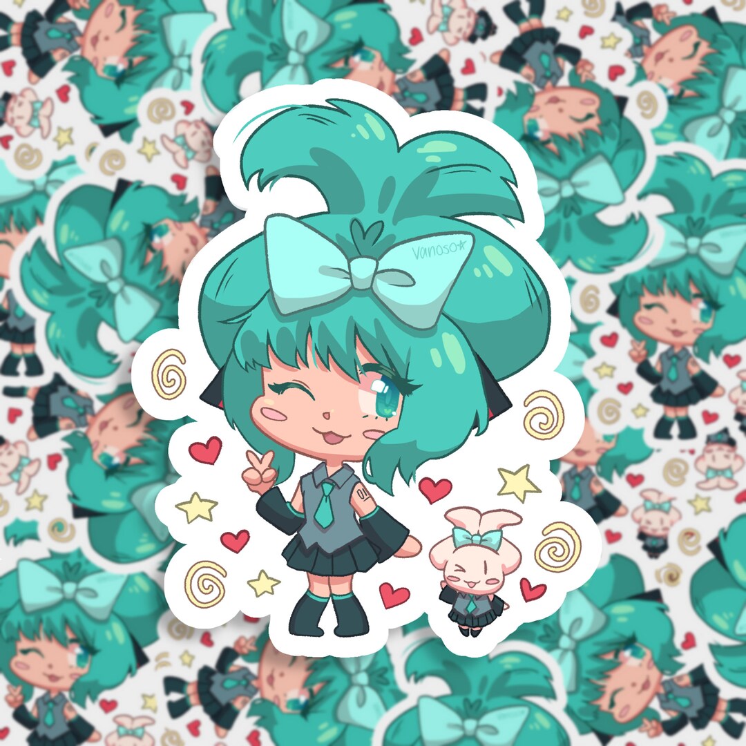 Cinnamiku 3in Matte Vinyl Sticker - Etsy