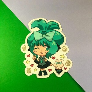 Cinnamiku 3in Matte Vinyl Sticker - Etsy