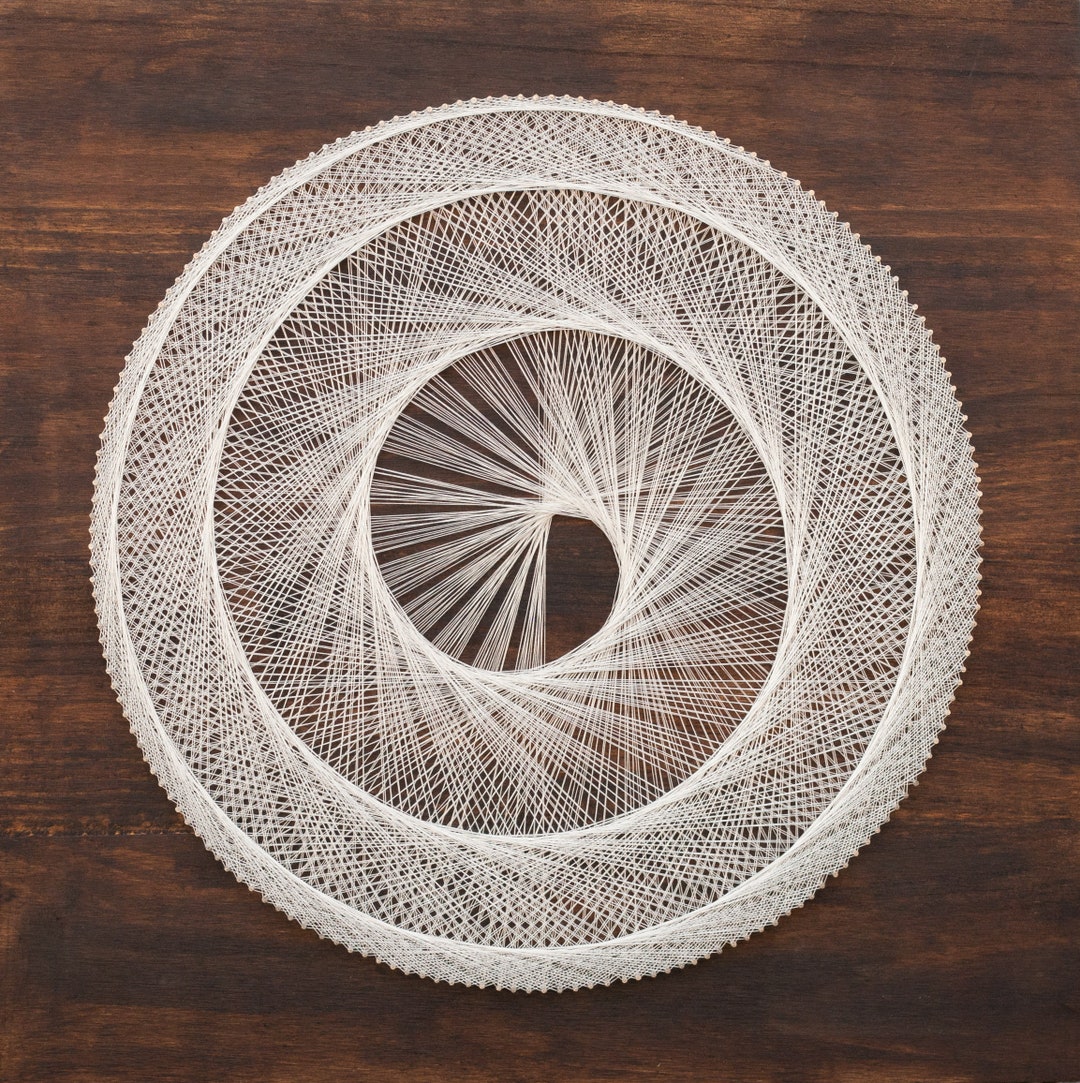 Spiral String Art | Spiral String Art patter (Free download) – KOLH