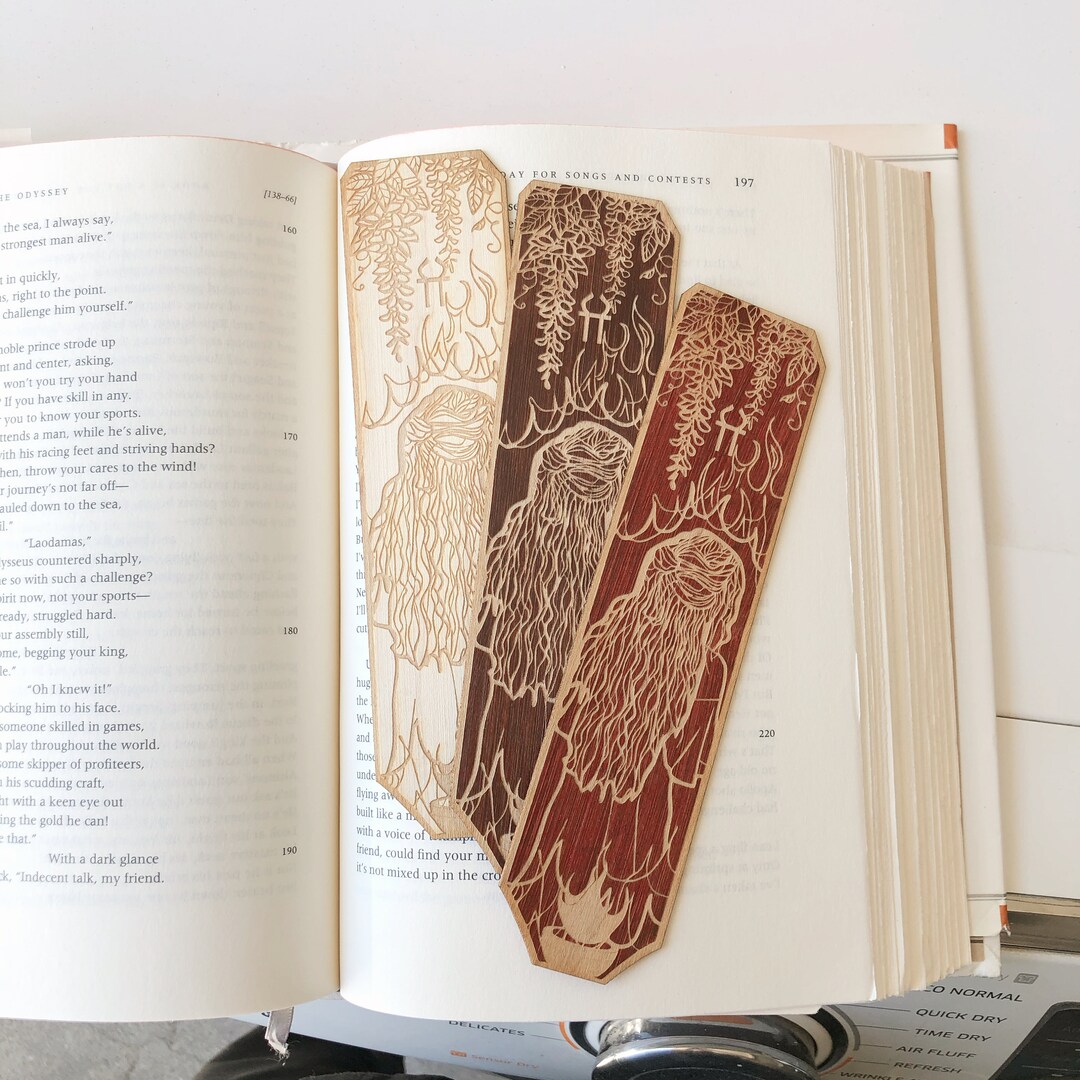 Hestia Wooden Bookmark | Greek Mythology Bookmark | Bookish Gift - Etsy