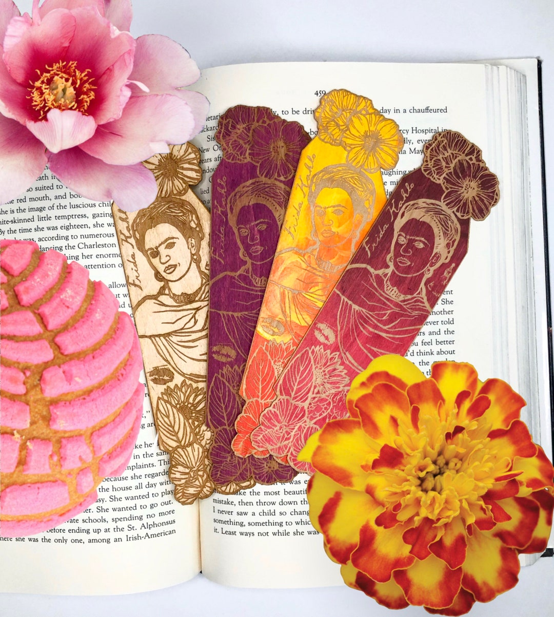 Women’s History Month Bookmark | Frida Kahlo | Bookish Gift - Etsy