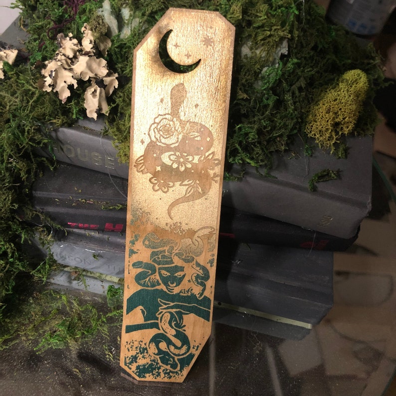 Medusa Greek Mythology Wooden Bookmark Bookish Gift Gift - Etsy