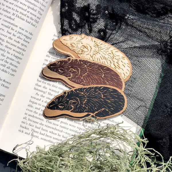 Crochet Rat Bookmark - Etsy