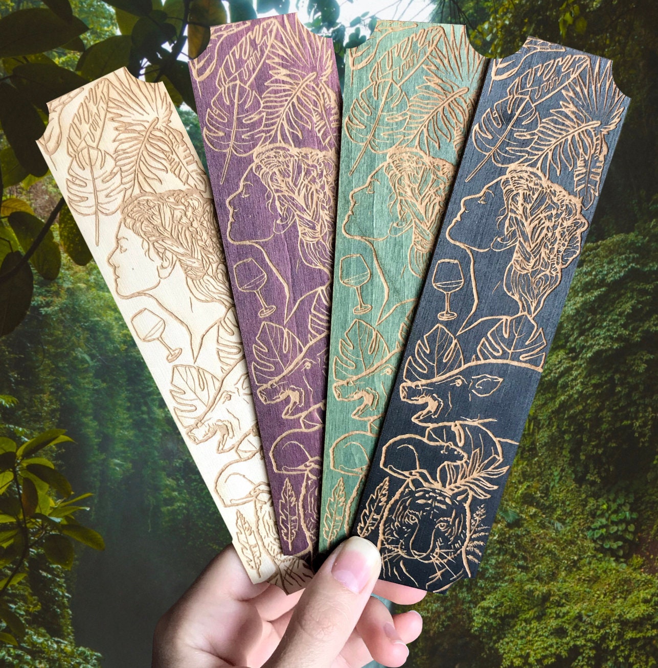 Circe Wooden Bookmark Greek Mythology Woodmark Song of - Etsy