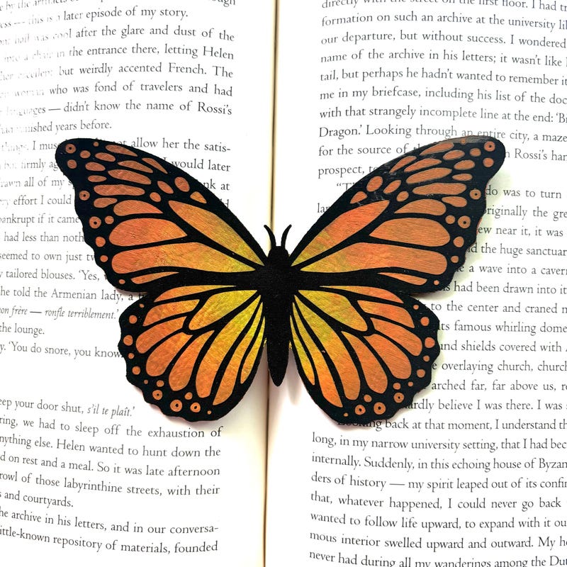 Butterfly Bookmark - Etsy