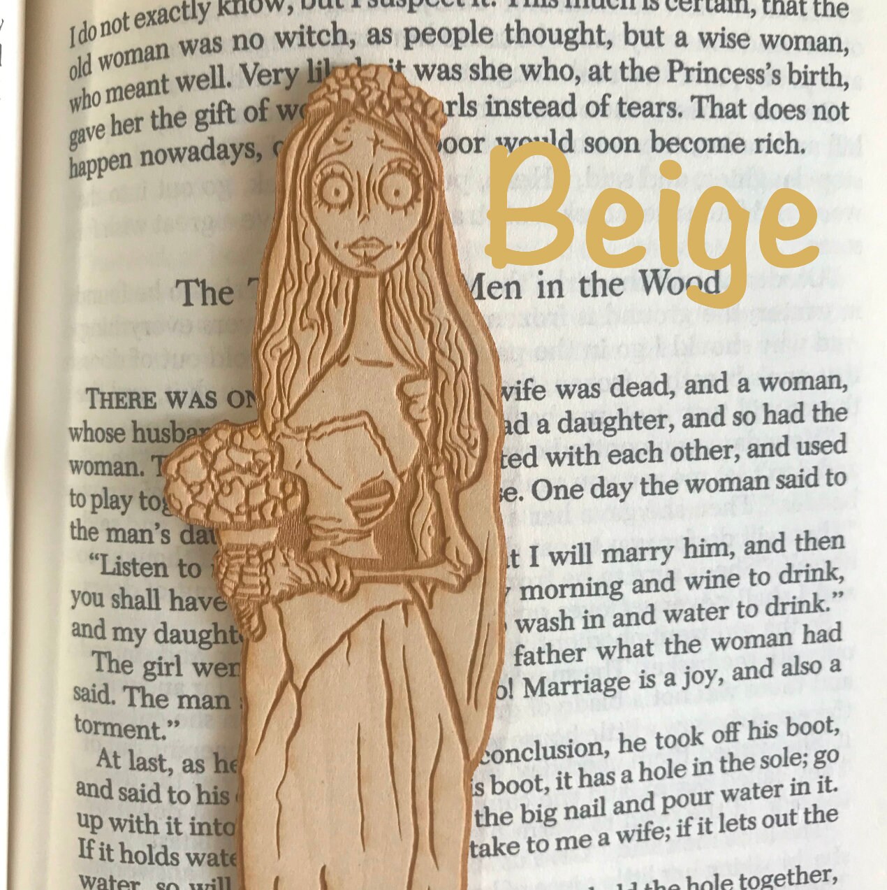 Emily Wooden Bookmark | Bookish Gift | Woodmark - Etsy