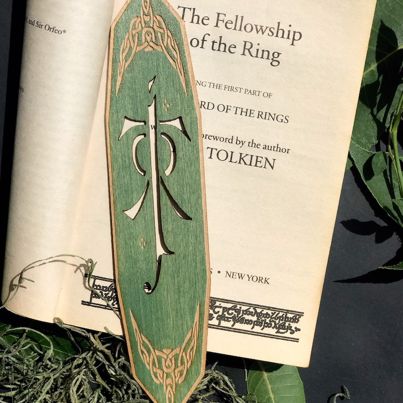 Tolkien Bookmarks - Etsy