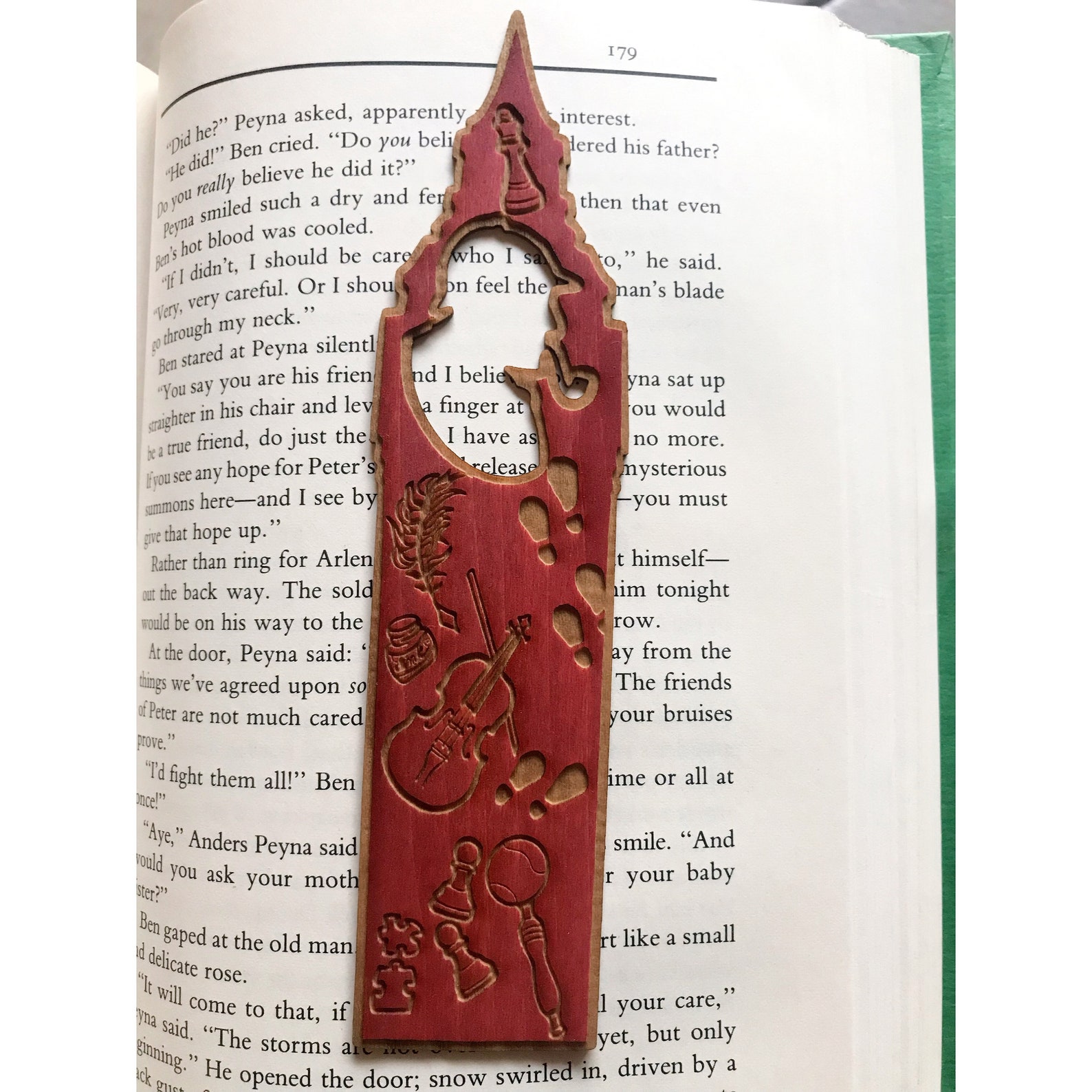 Sherlock Holmes Wooden Bookmark Mystery Detective Woodmark | Etsy