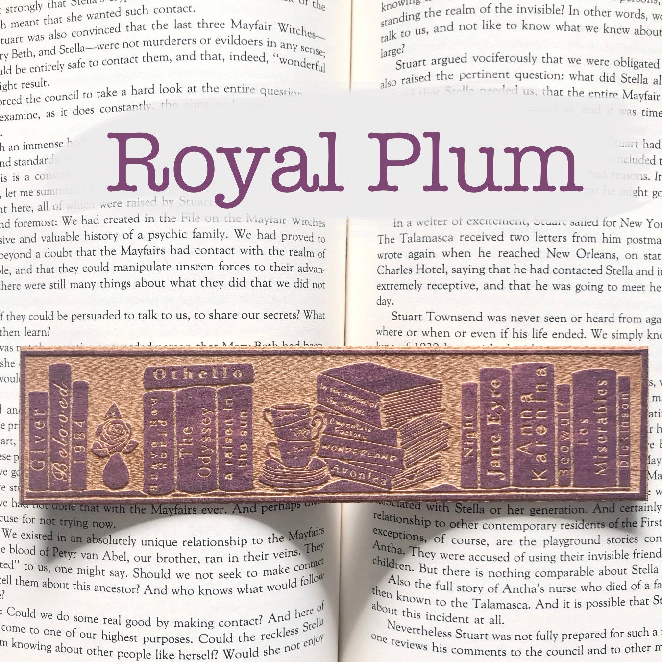 Classic Literature Shelf Bookshelf | Bookish Stocking Stuffer ...