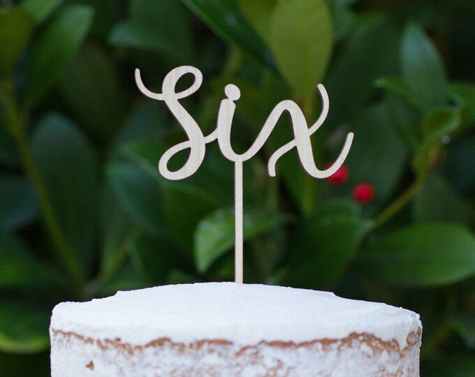 Number 5 Cake Topper Five Cake Topper Cake Topper 5 Cake | Etsy