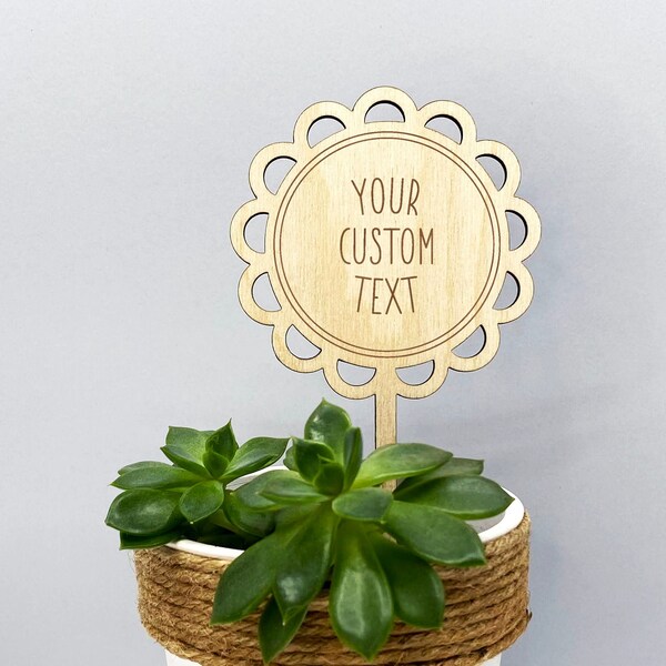 Flower Pot Card - Etsy