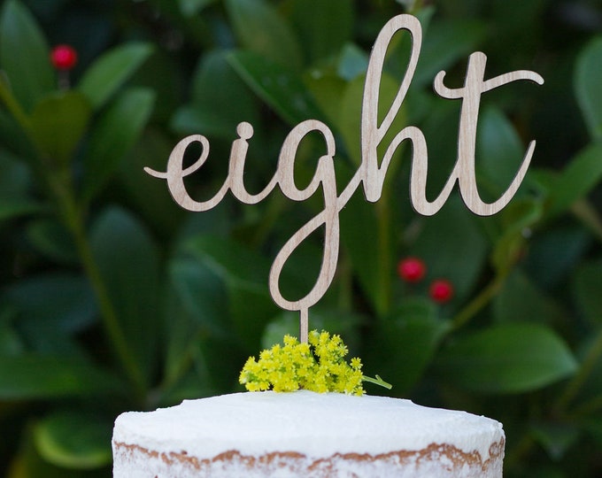 Number 5 Cake Topper Five Cake Topper Cake Topper 5 Cake | Etsy