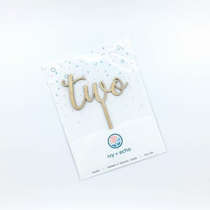 Two Cake Topper 2 Cake Topper Cake Topper 2 Party Supplies - Etsy Canada