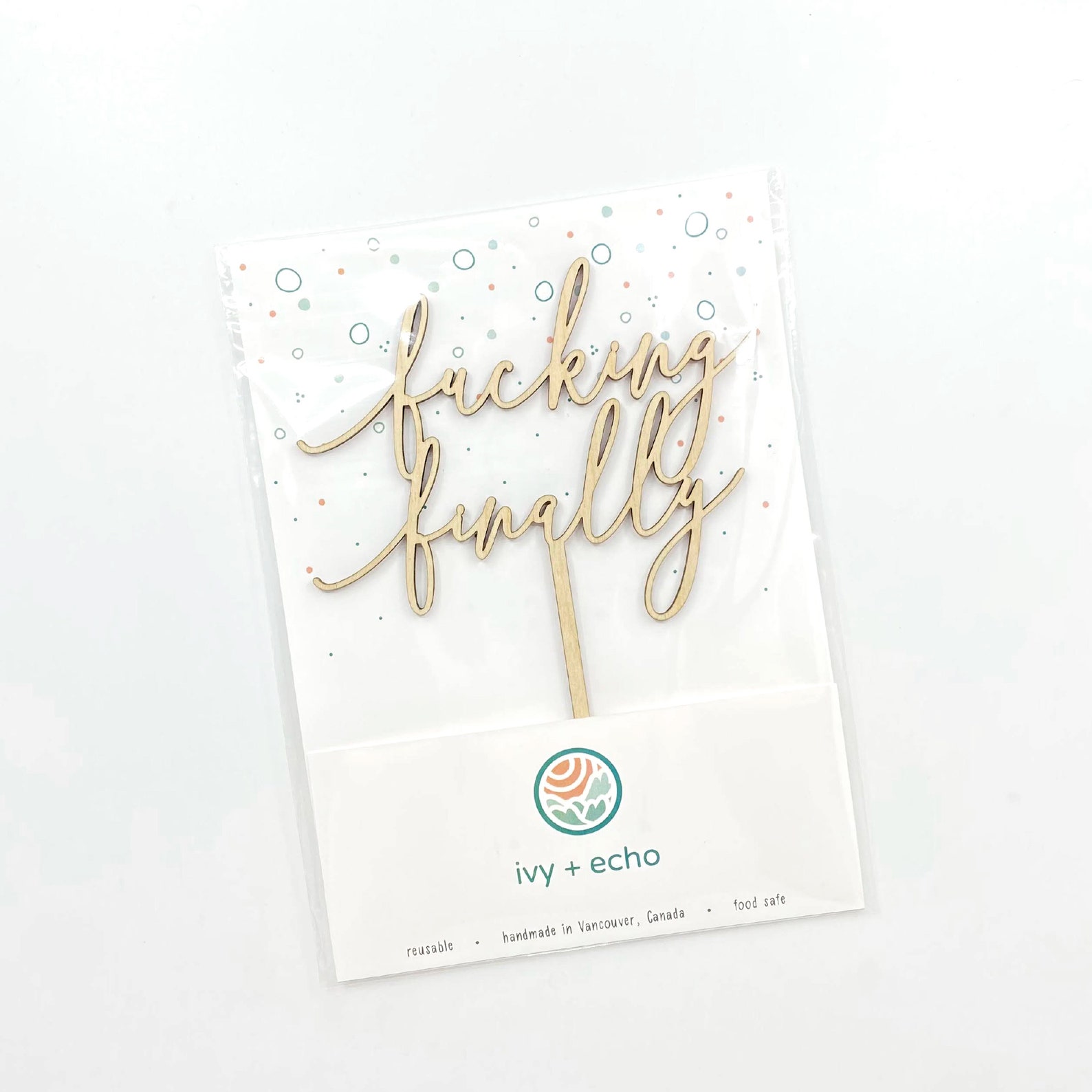 Fucking Finally Cake Topper Wedding Cake Topper Engagement | Etsy