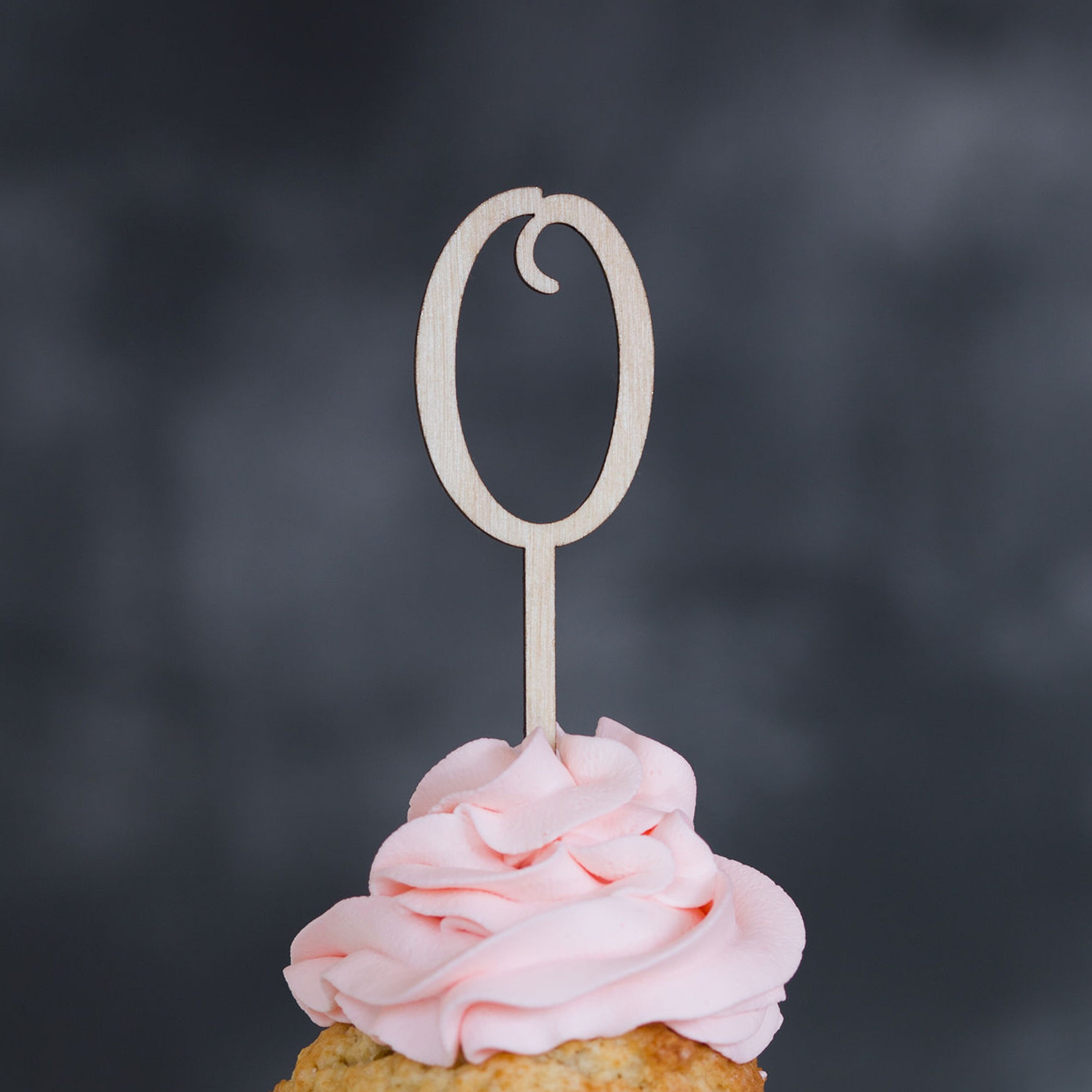2 Zero Cupcake Topper Number 0 Cake Topper Cake - Etsy