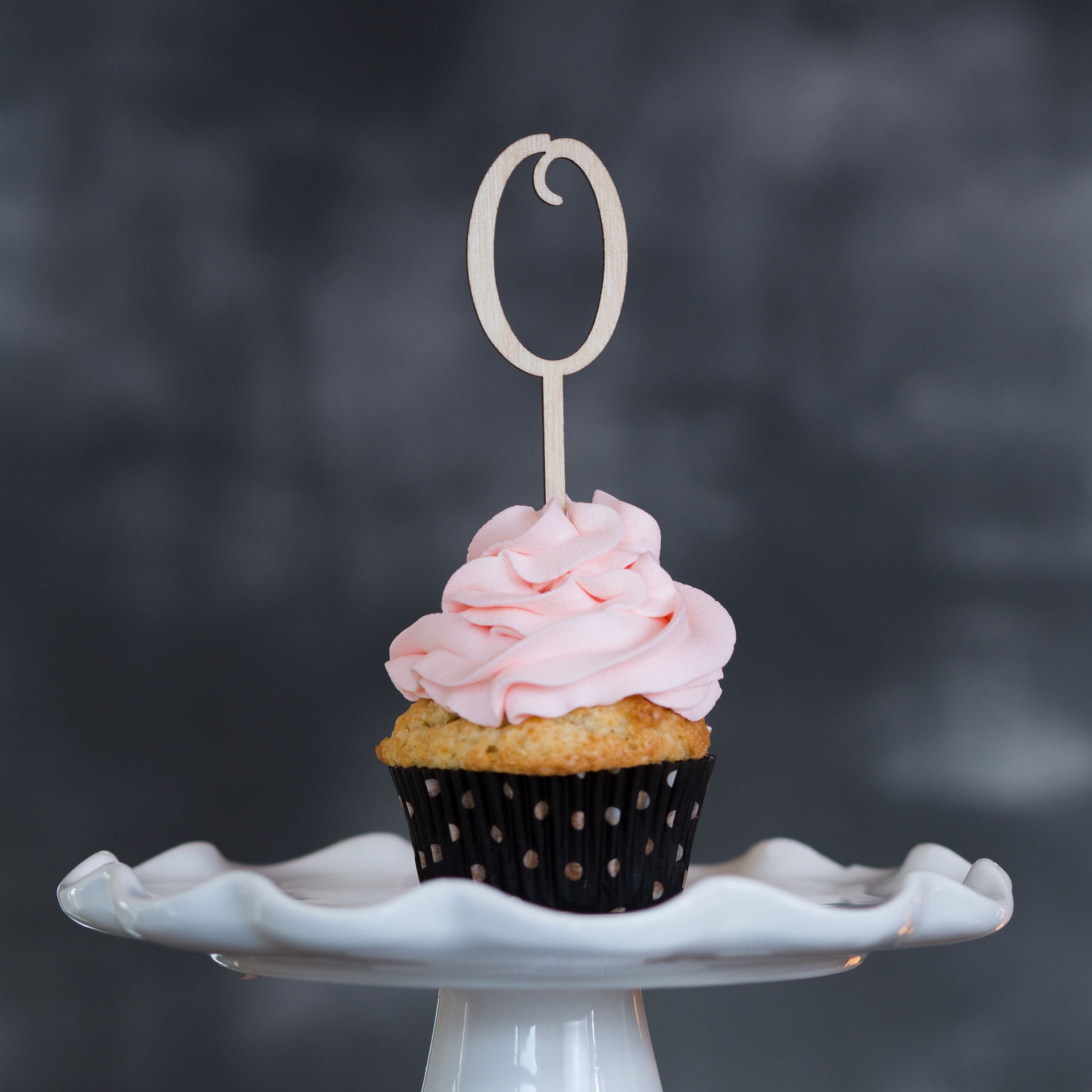 2 Zero Cupcake Topper Number 0 Cake Topper Cake - Etsy