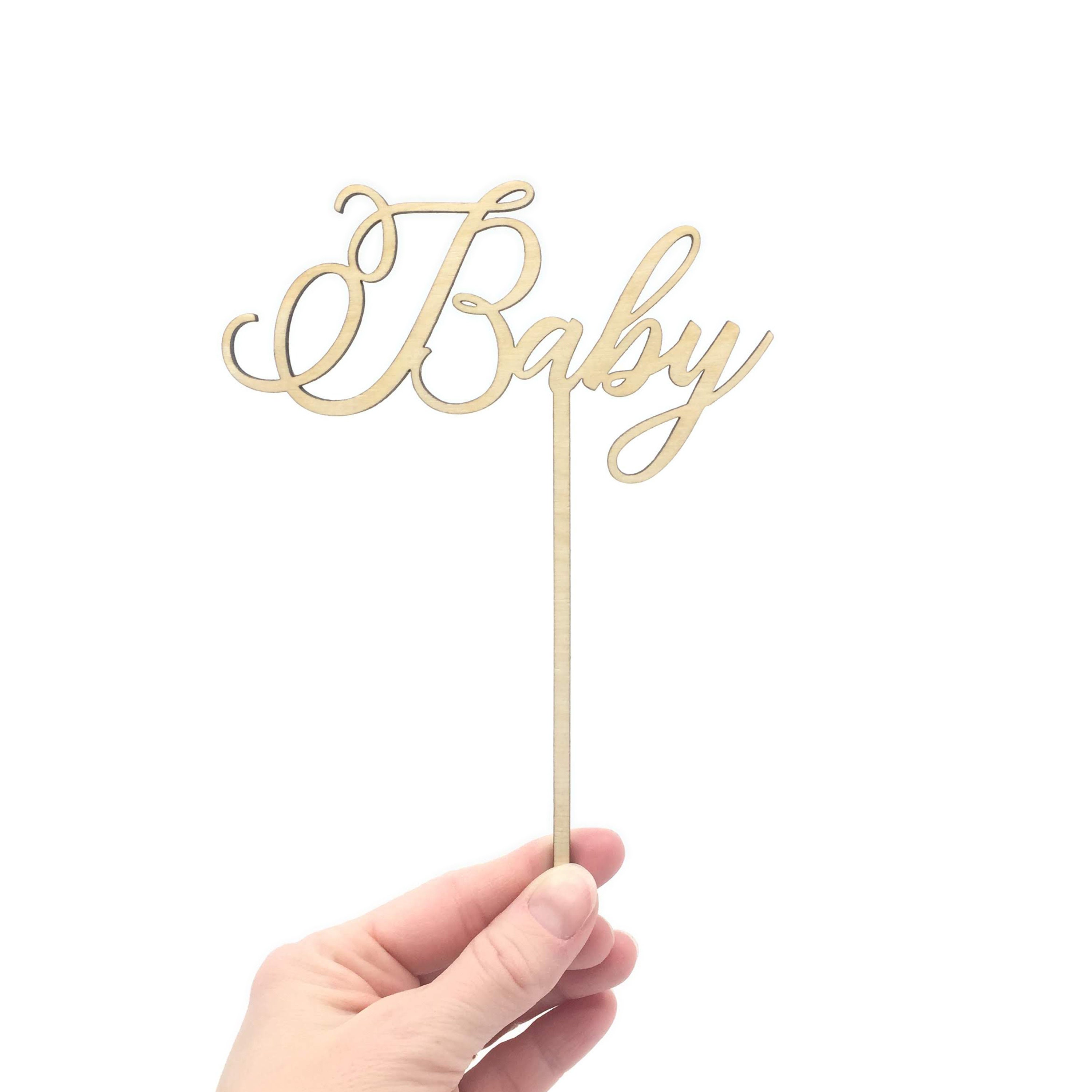 Topper de pastel de bebé topper de pastel de ducha de bebé | Etsy