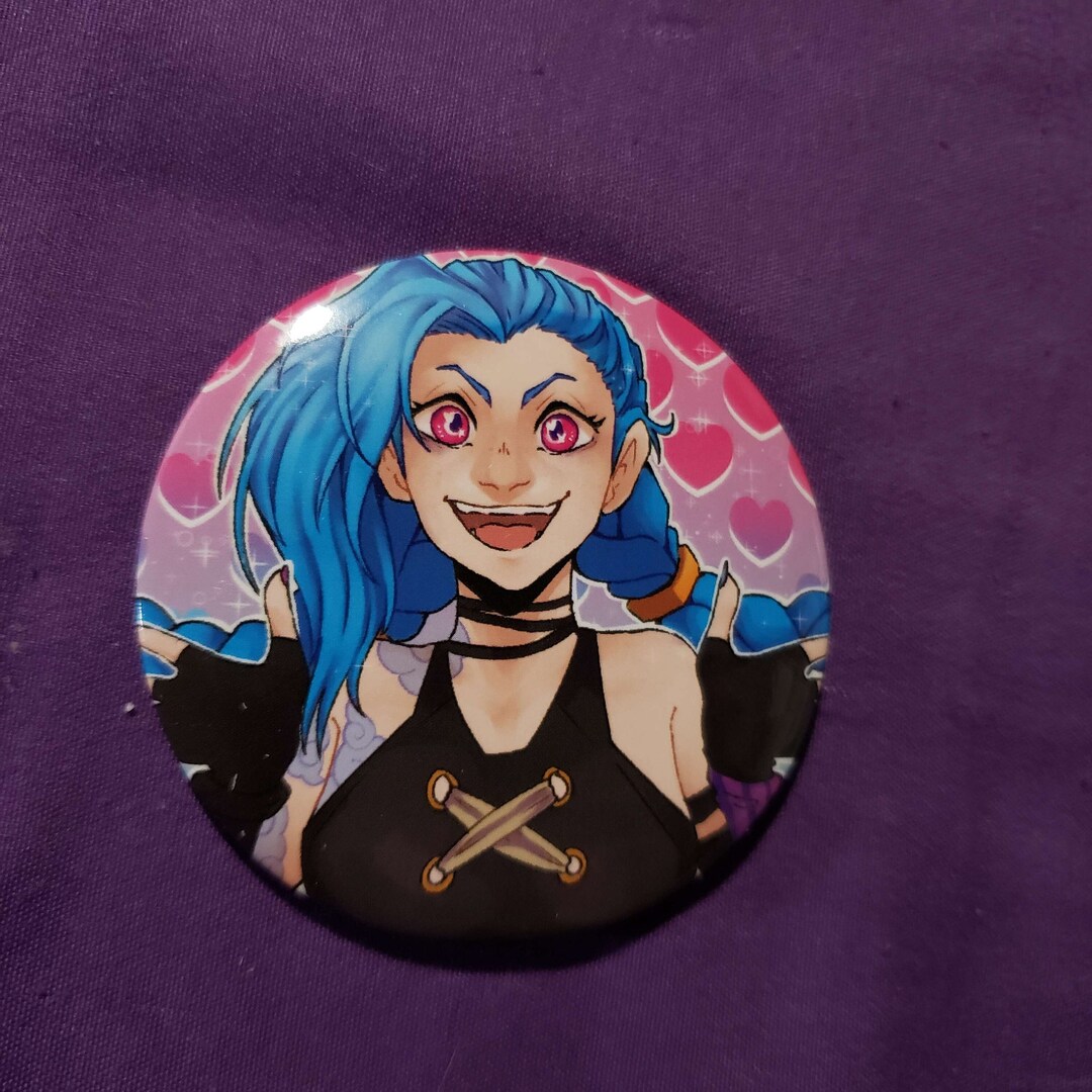 Jinx Arcane Pin - Etsy