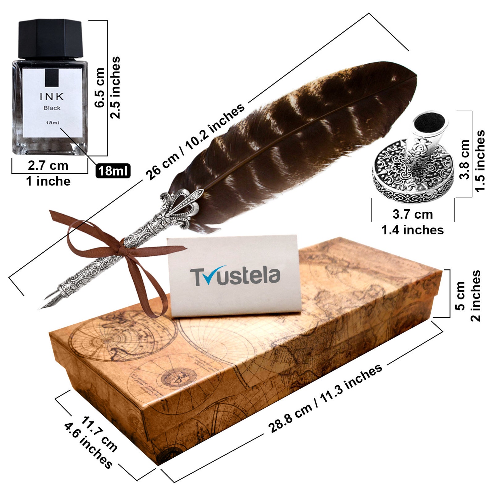 Calligraphy Pen Set Quill and Ink Set Calligraphy Set for - Etsy