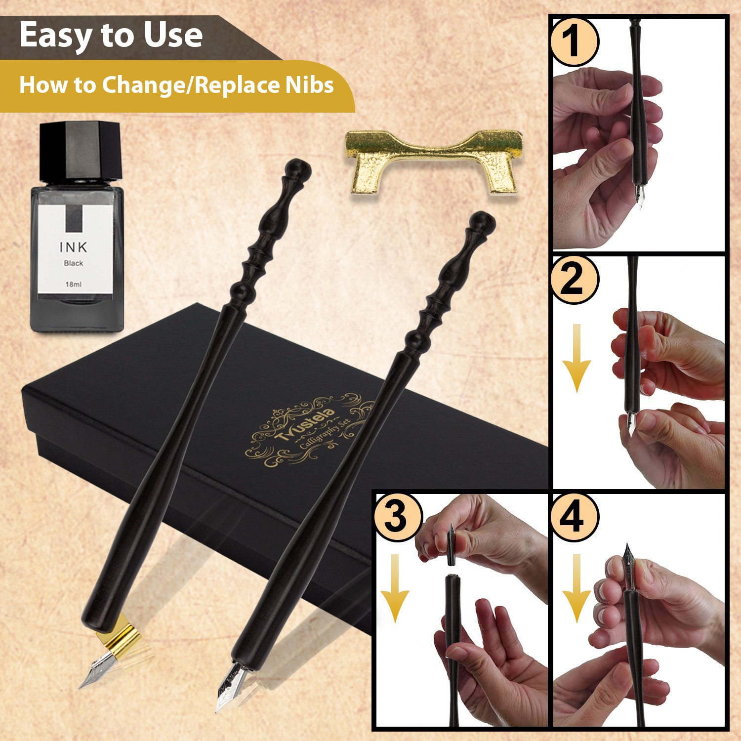 Calligraphy Set for Beginners Calligraphy Pen Set - Etsy