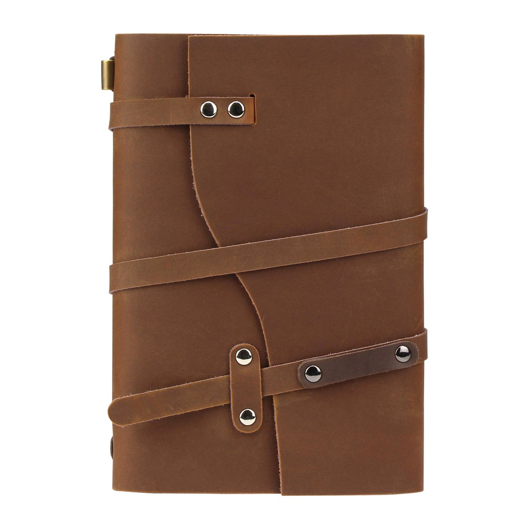 Personalized Refillable Leather Journal for Men and Women to Write A5 ...