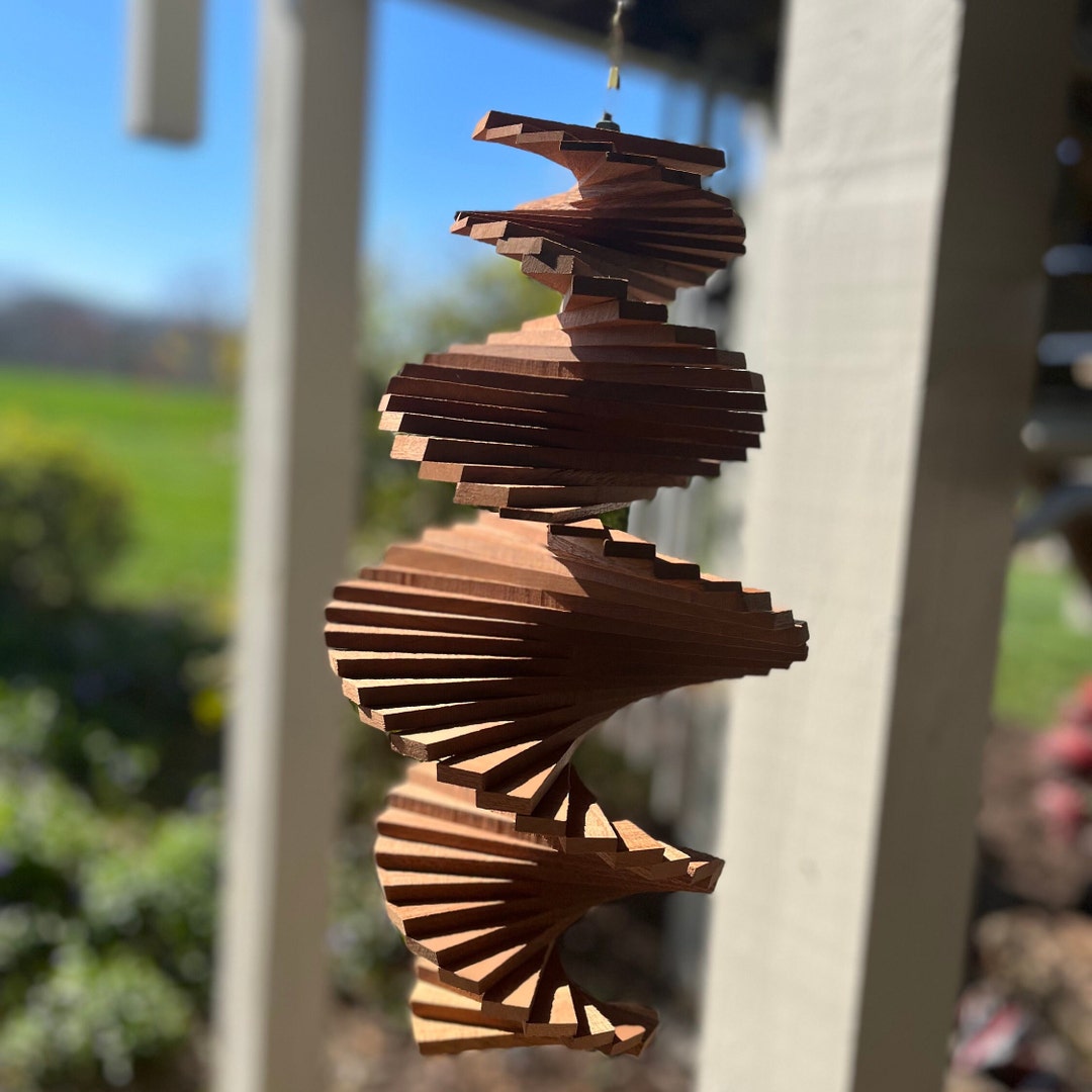 AM-1608 Mahogany Wind Spiral Adds a "touch of Class" to Any Space. - Etsy