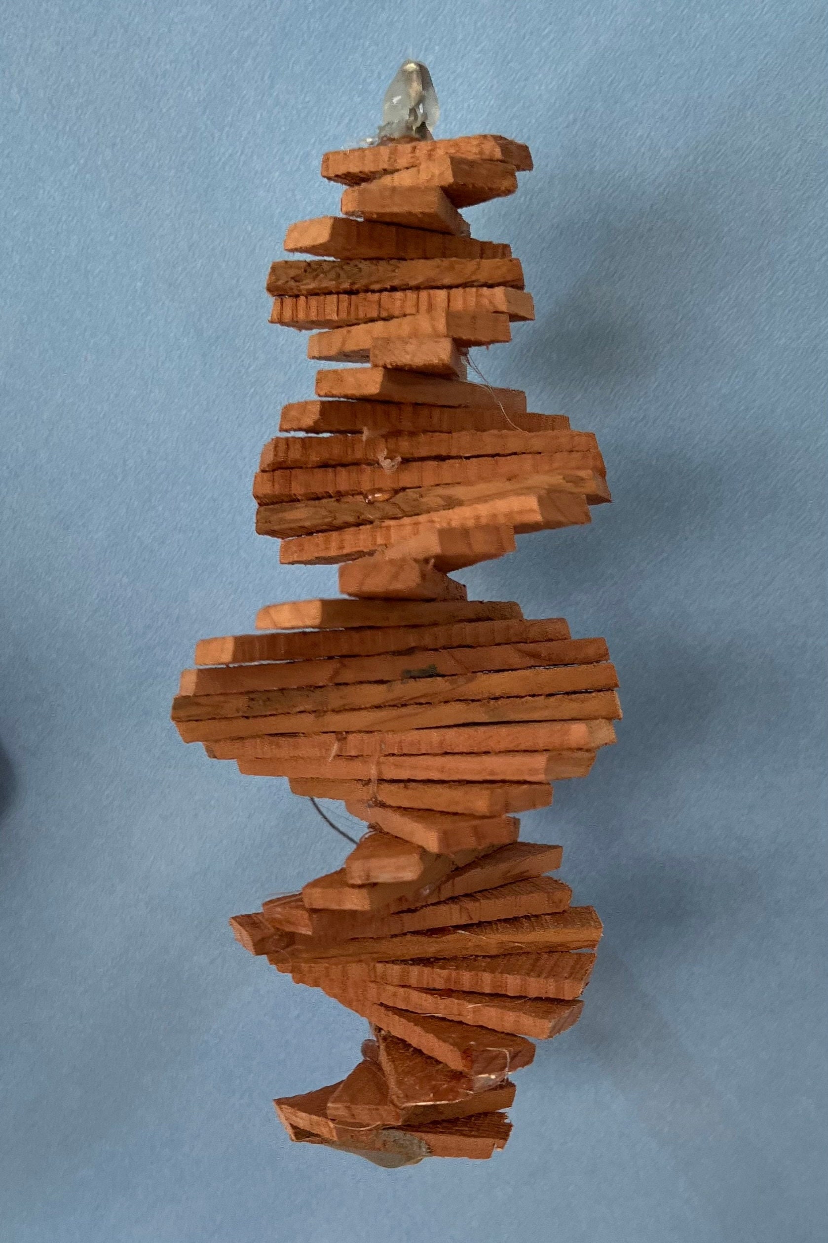 AA-105 Simple Cedar Wind Spinner Miniature - Etsy