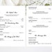 Catholic Wedding Program (full Mass); Wedding Program Template; Wedding ...