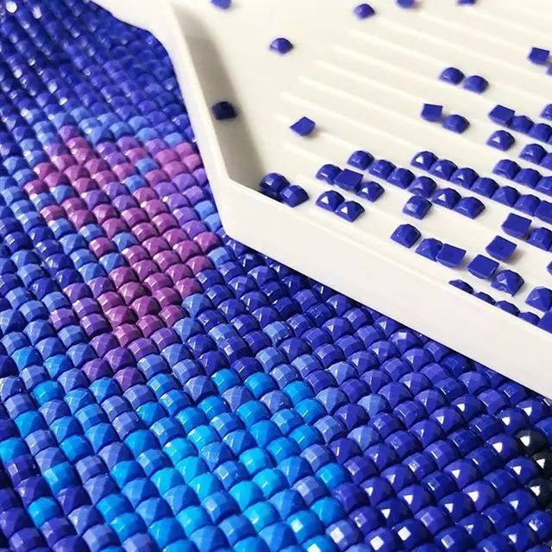 DMC 150 ... 169 Strass carrés pour diamond painting sachet | Etsy France