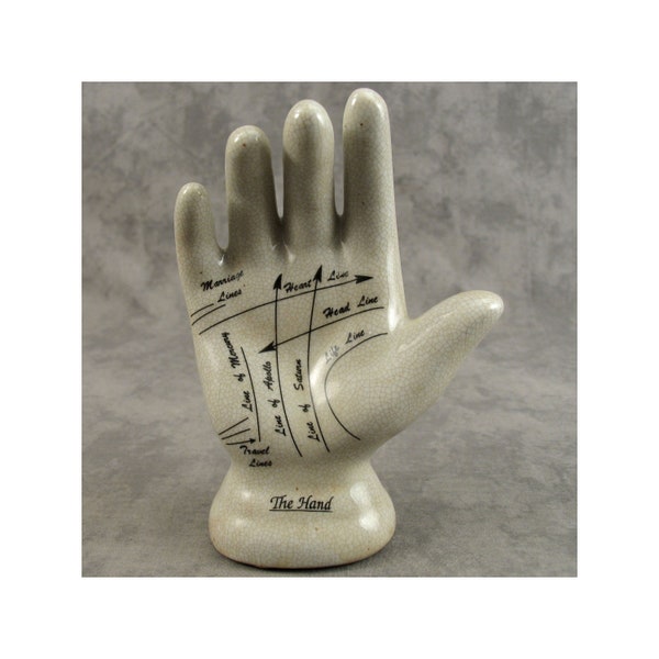 Palmistry Hand Statue - Etsy