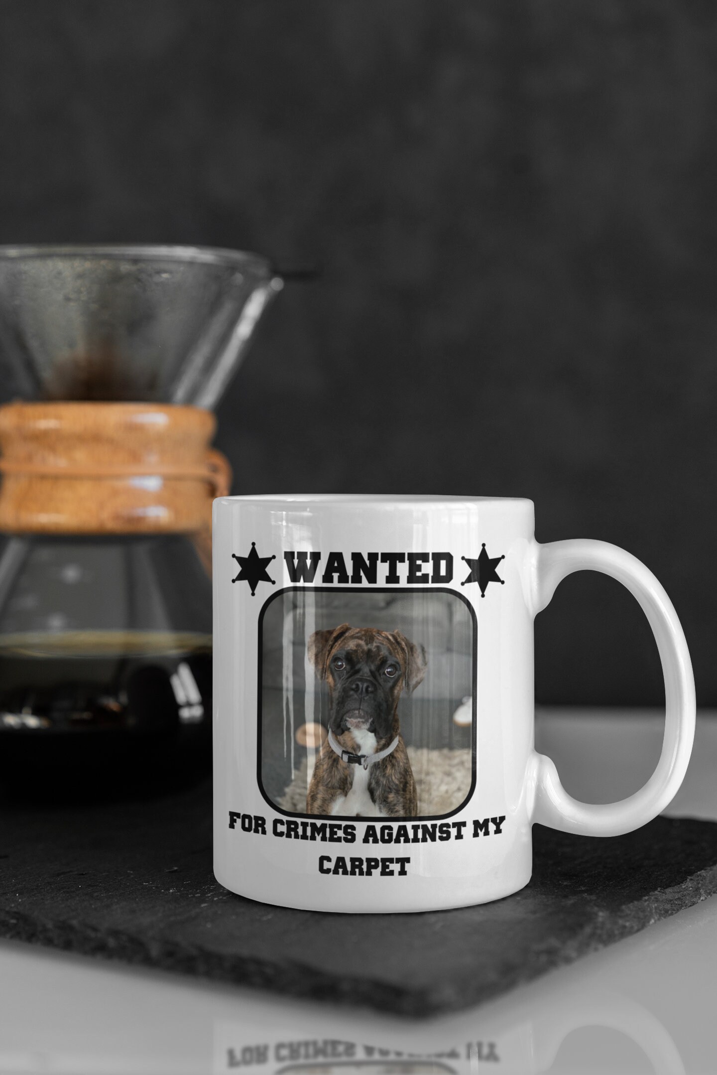 Personalized Boxer Coffee Mug - Funny Dog Gifts for Boxer Owners - Gift ...