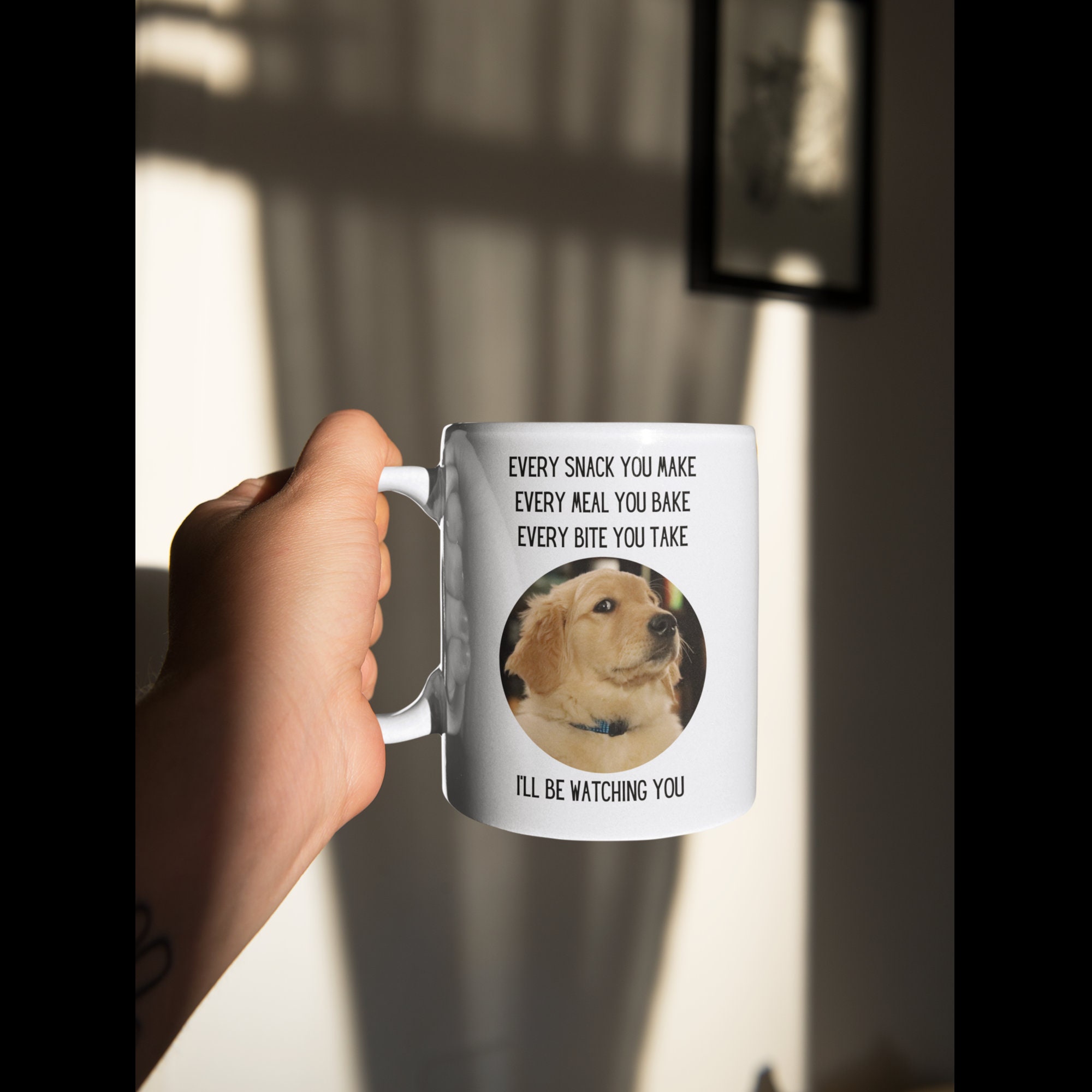Personalized Golden Retriever Coffee Mug Funny Dog Gifts for - Etsy