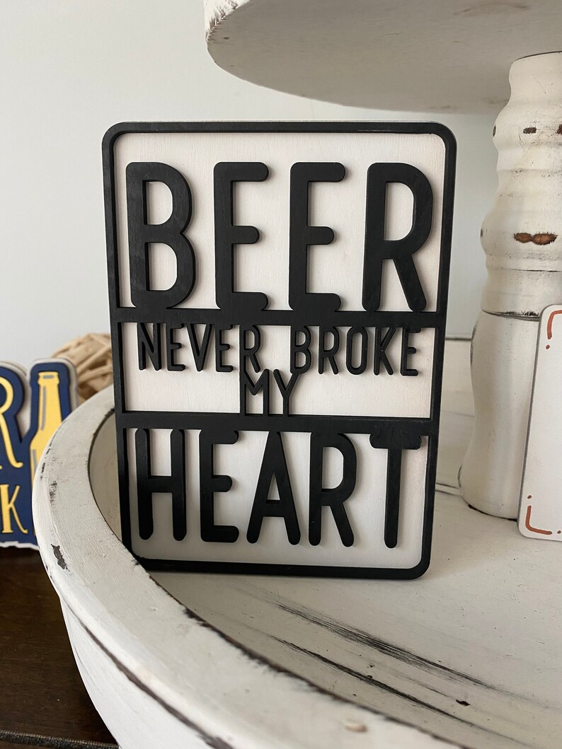 Man Cave Bar Tiered Tray Bundle - Etsy