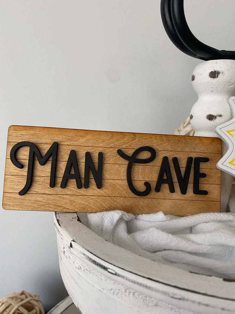 Man Cave Bar Tiered Tray Bundle - Etsy