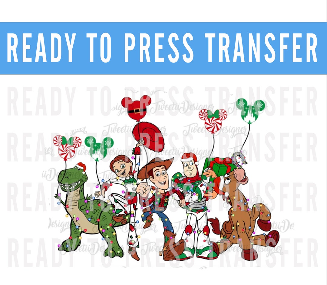 Christmas Dtf Transfer -ready to Press -transfers for Shirts - Very ...